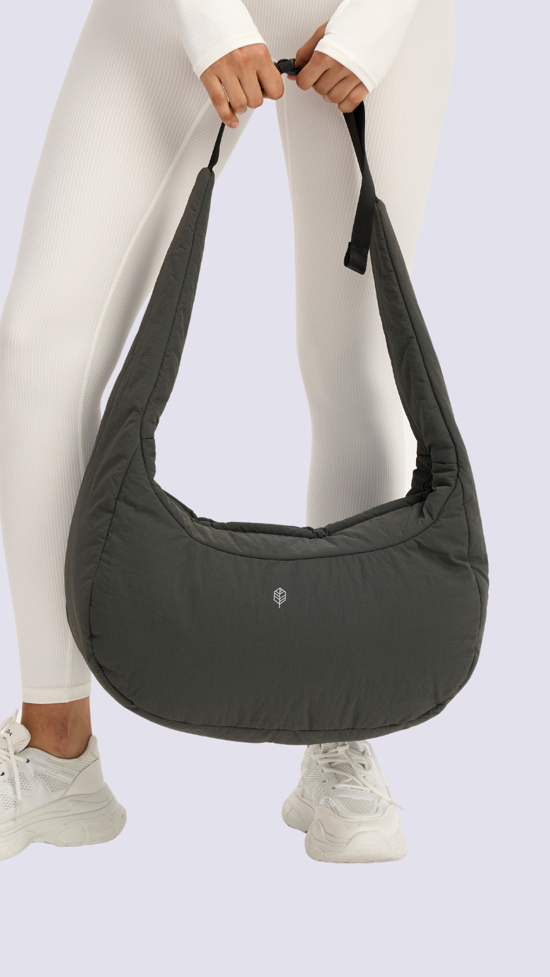 YOF Quilted Half Lunar Puffer Tote Bag — YOF Athletica